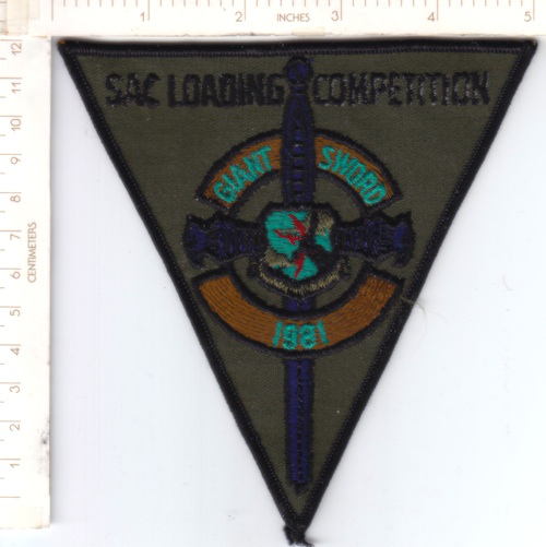 SAC Loading Competition 1981 me ns $5.00