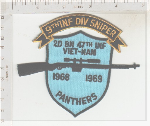9th Infantry Div SNIPER Vietnam NS R $5.29