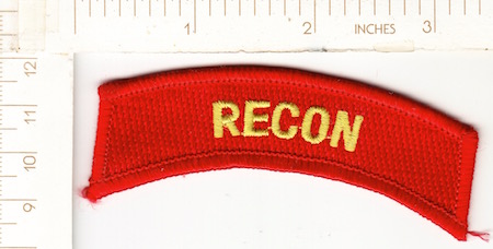 USMC RECON tab me ns $3.00